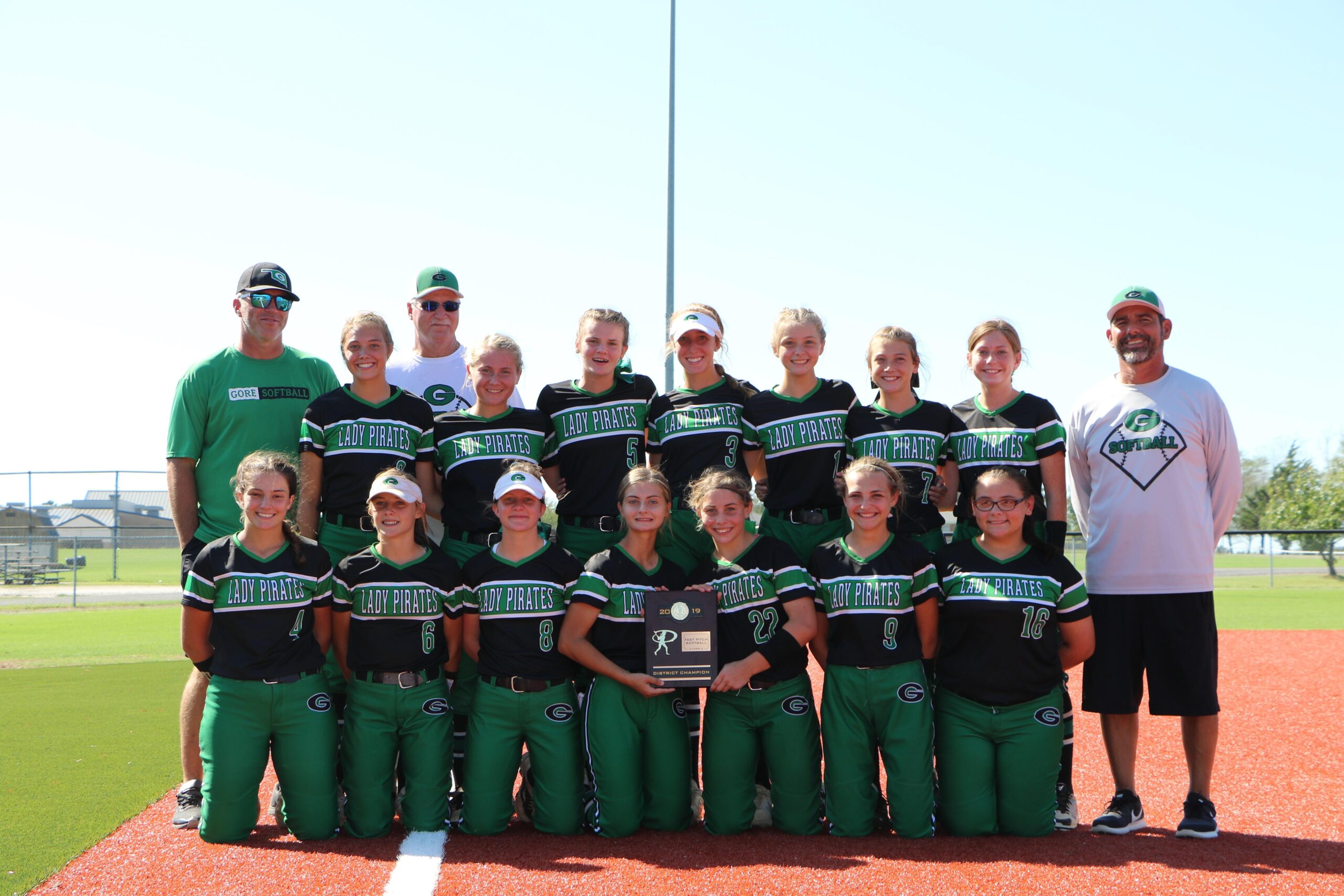Gore Softball District Champs