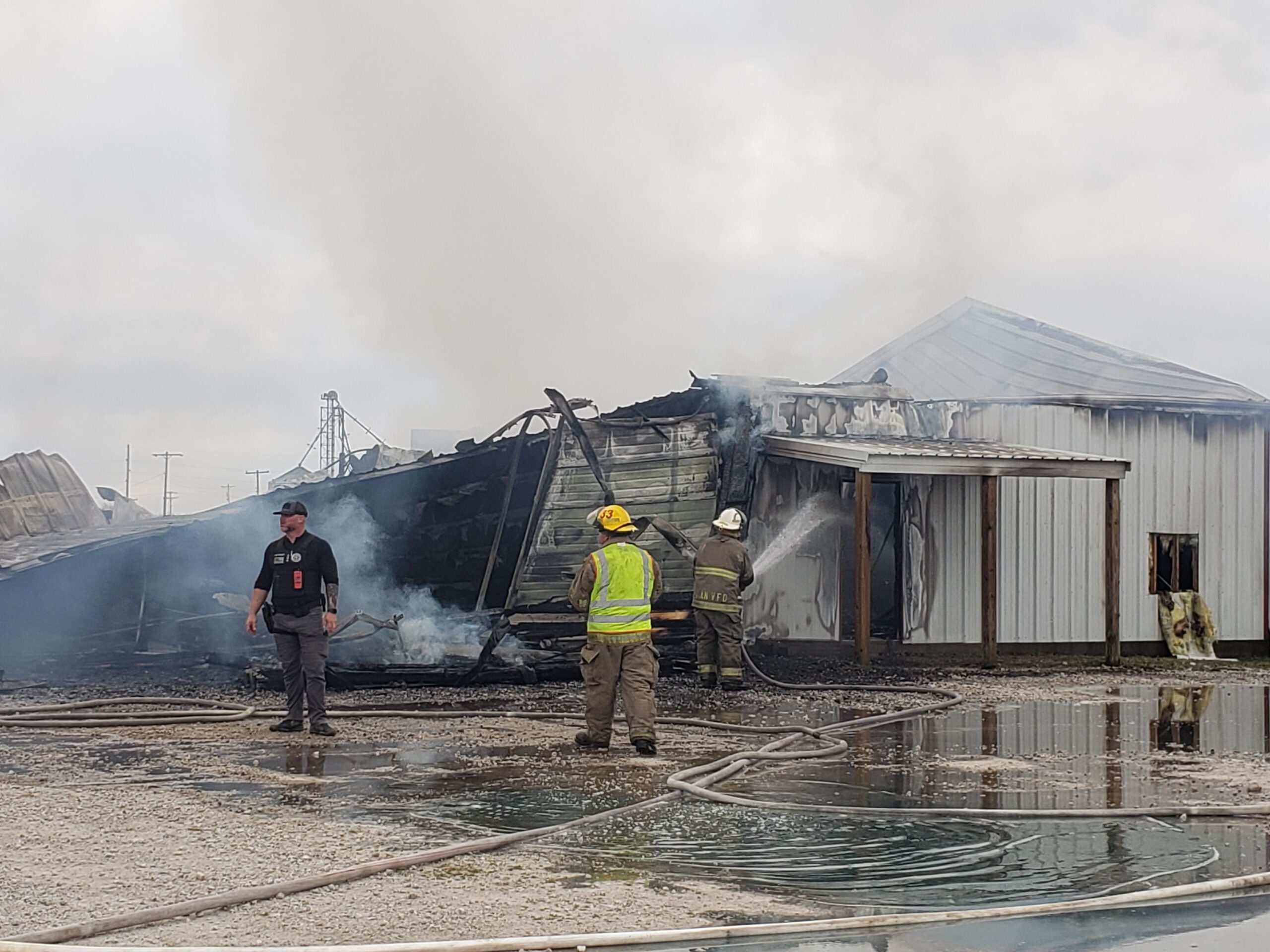 Fire Department Destroyed - Vian Tenkiller