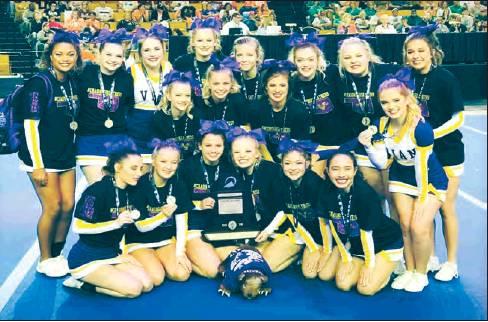 VHS Cheerleaders Are OSSAA 3A Academic State Champs - Vian Tenkiller