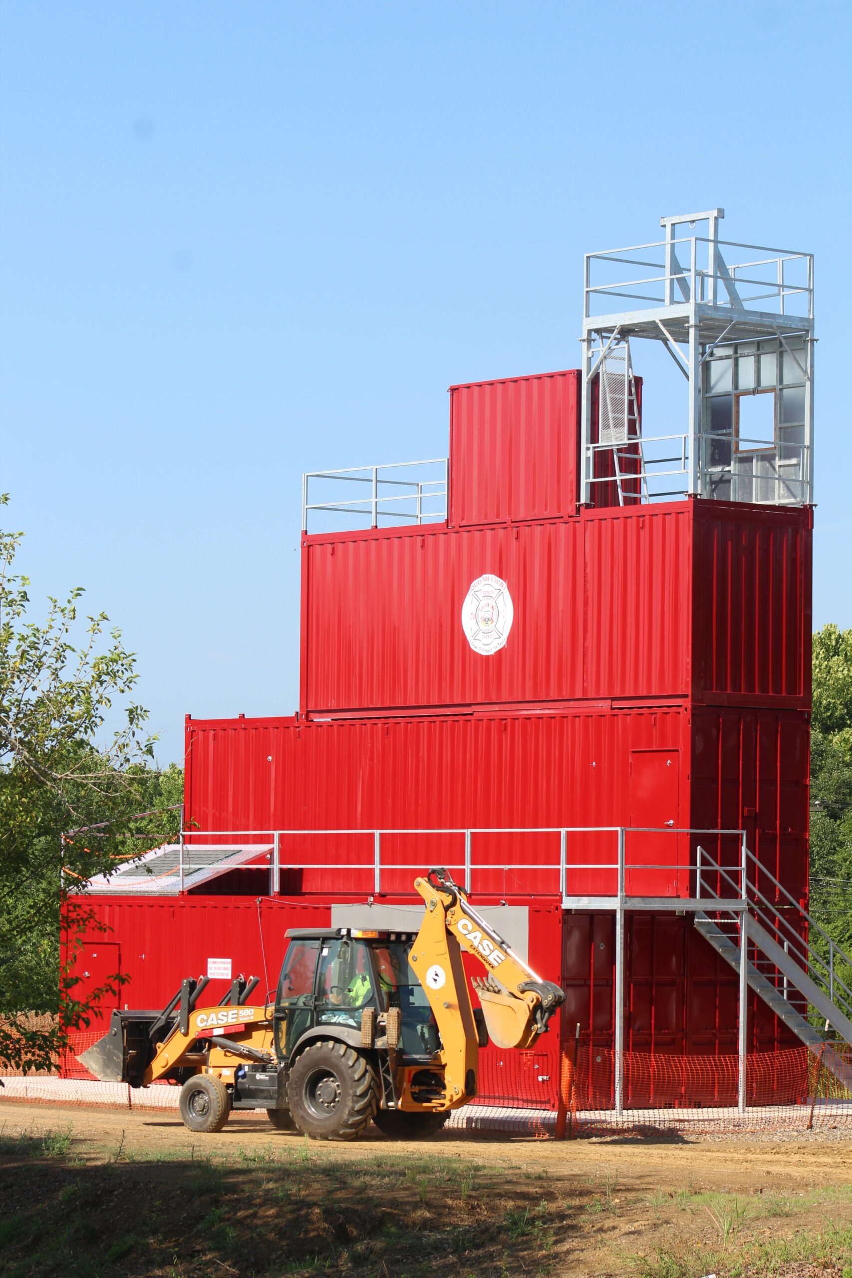 Firefighter Training Center Near Completion