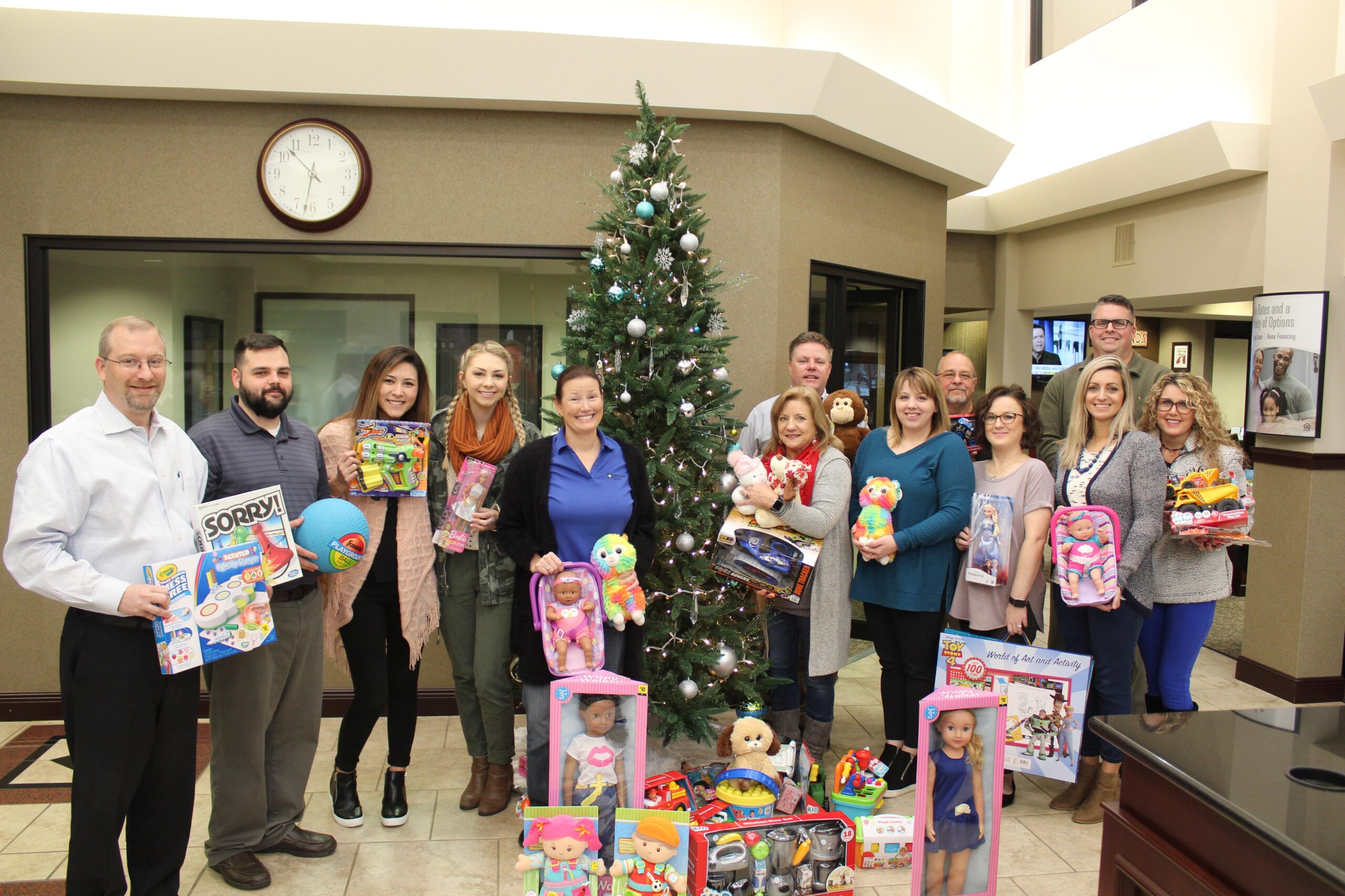 Toy Donation Made to Catholic Charities - Vian Tenkiller