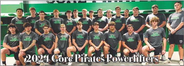 2024 Gore Pirates Powerlifters - Vian Tenkiller