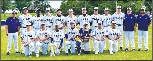 Vian Wolverines win Class 2A District Tournament - Vian Tenkiller